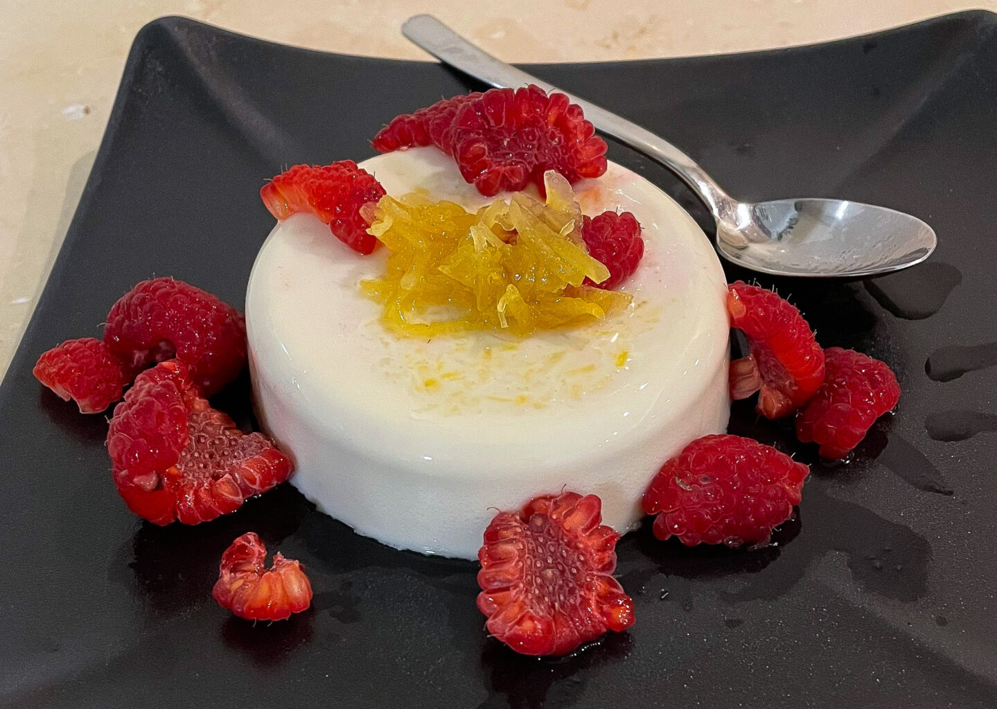 Lemongrass Coconut Panna Cotta - East West Flavors